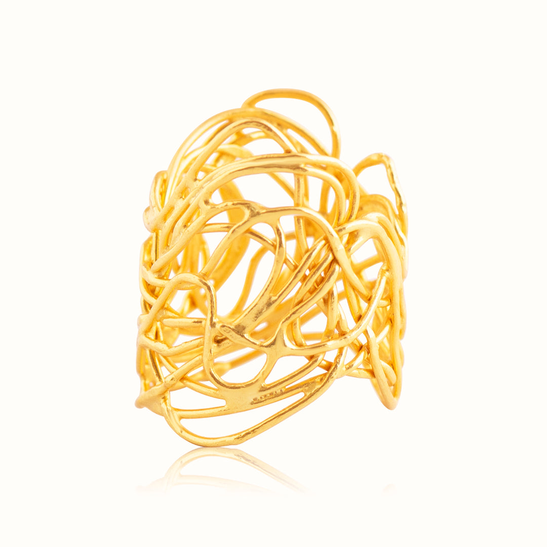 Zia Women's Band Ring – Vinanti Manji